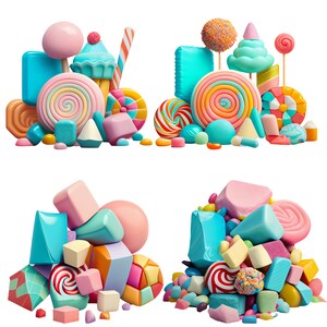 SWEETER THAN CANDY - Background - Backdrop - Composite - Overlays ...