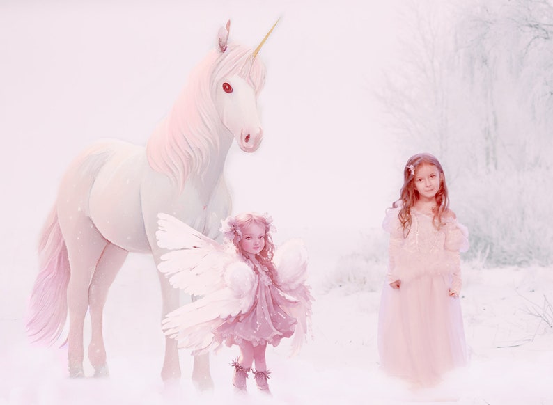 Snow Fairy / Angel Overlays HUGE CREATOR BUNDLE 15 Fairies - Etsy