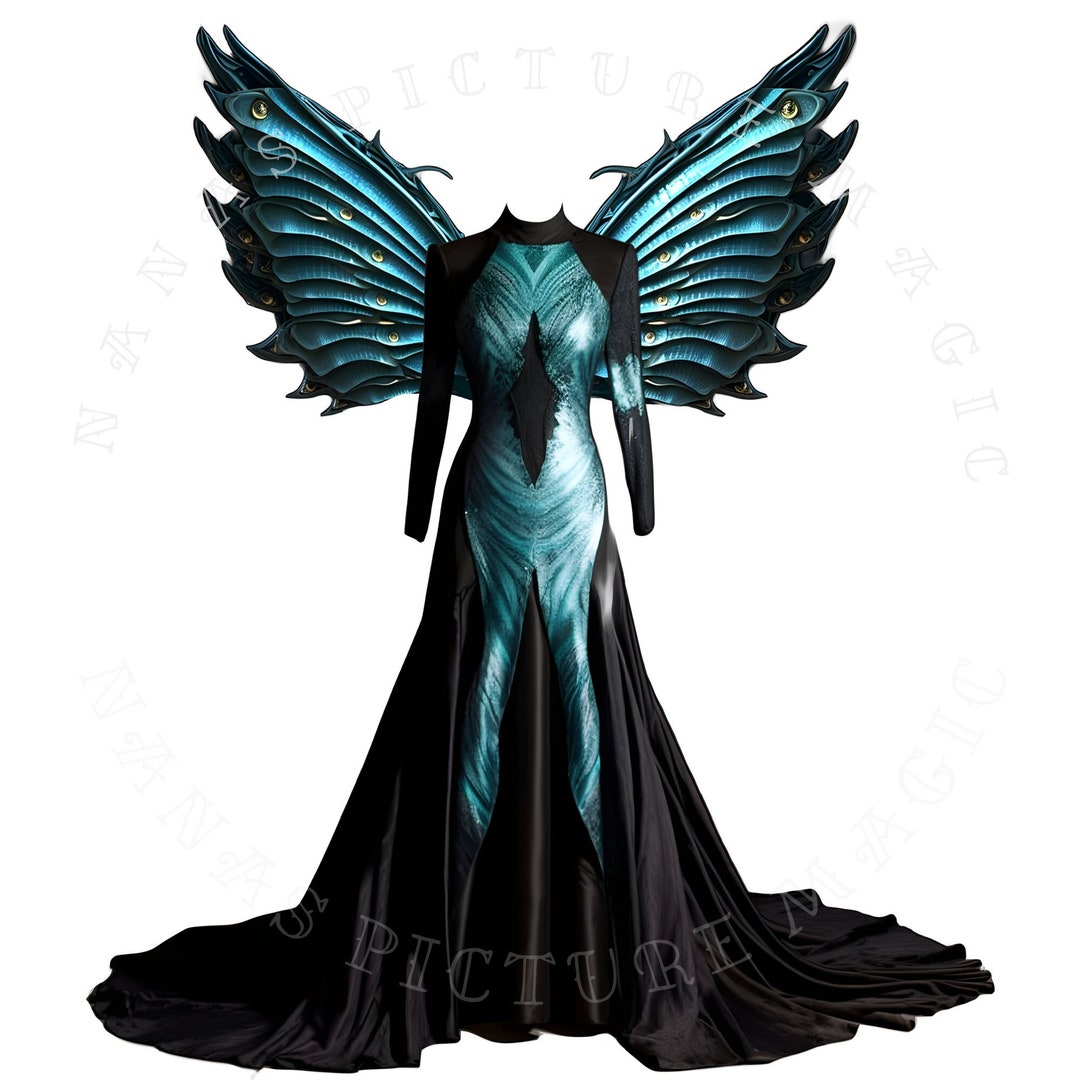 DIGITAL DRESSES, 20 PNG, Overlay, Composite, Designer Gown, Backdrop ...