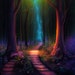 FAIRY BACKGROUND & OVERLAYS Instant Download, Magical, Forest, Path ...