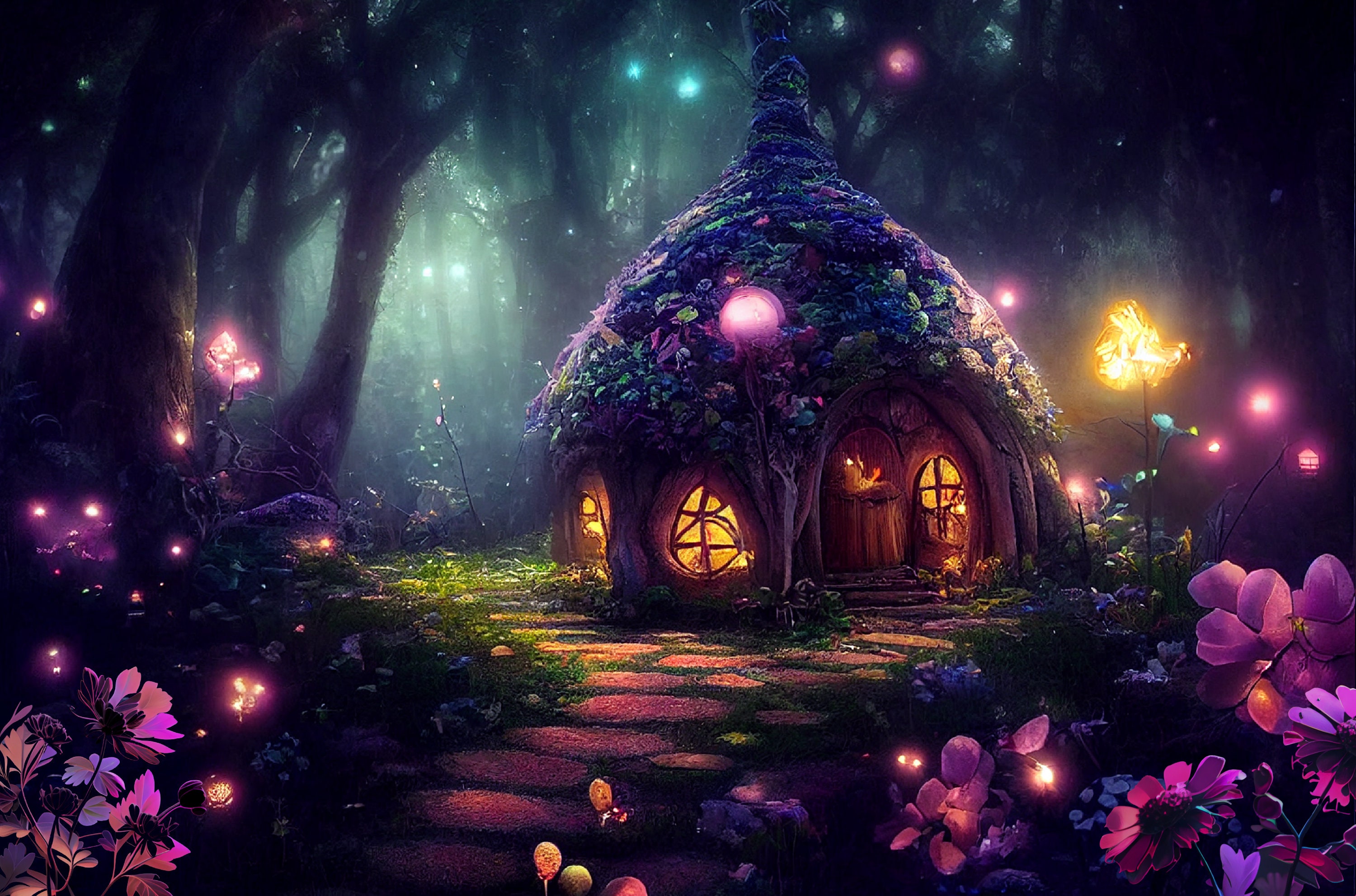 FAIRY BACKGROUND/BACKDROPS Set of 8 Bonus Overlays Pink - Etsy Australia