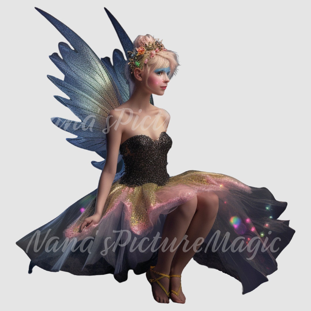 20 PNG REALISTIC FAIRIES Overlay Bundle Composites - Etsy