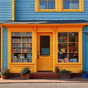 8 BOOKSTORE BACKGROUNDS BACKDROPS- Digital Download, Composite, Overlay ...