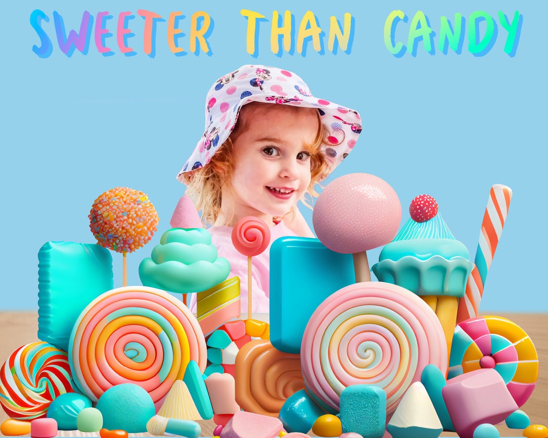 SWEETER THAN CANDY - Background - Backdrop - Composite - Overlays ...