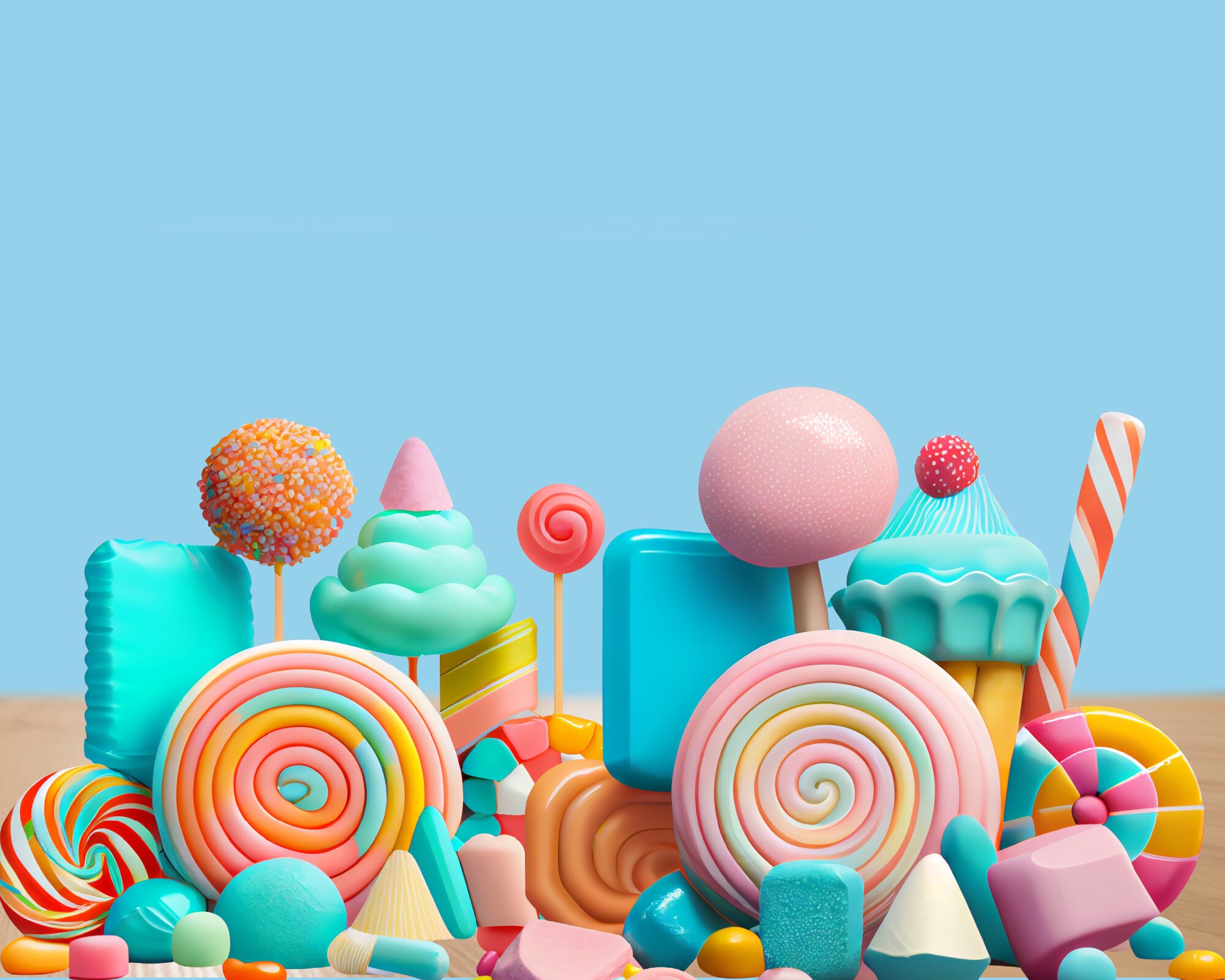 SWEETER THAN CANDY Background Backdrop Composite - Etsy