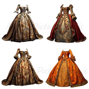 DIGITAL DRESSES 20 PNG Composites Victorian, Overlay, Composite ...