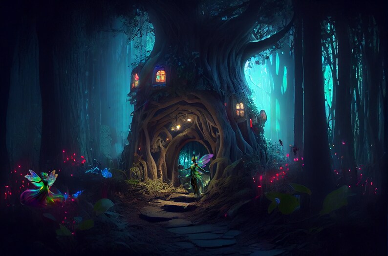 FAIRY BACKGROUND/BACKDROPS Set of 8 Bonus Overlays Pink - Etsy