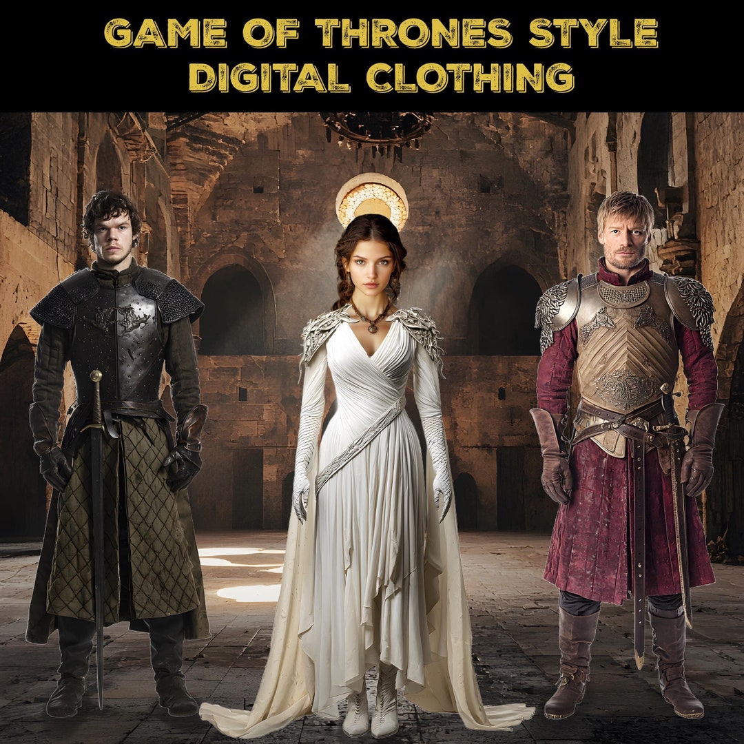 Clothing Overlays, GOT Costume, Composite Photography, Digital Clothing ...