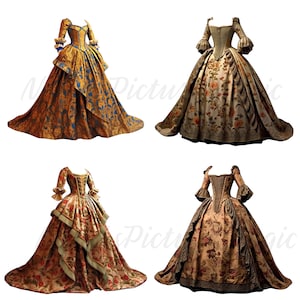 DIGITAL DRESSES 20 PNG Composites Victorian, Overlay, Composite ...