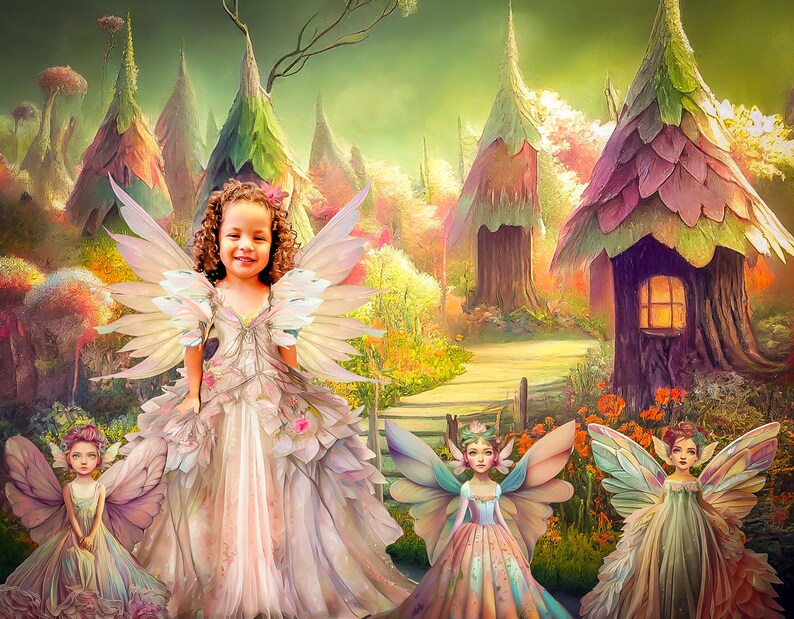 Fairy Tale Backgrounds: Pastel Cottagecore Scenes (digital Download) - Etsy