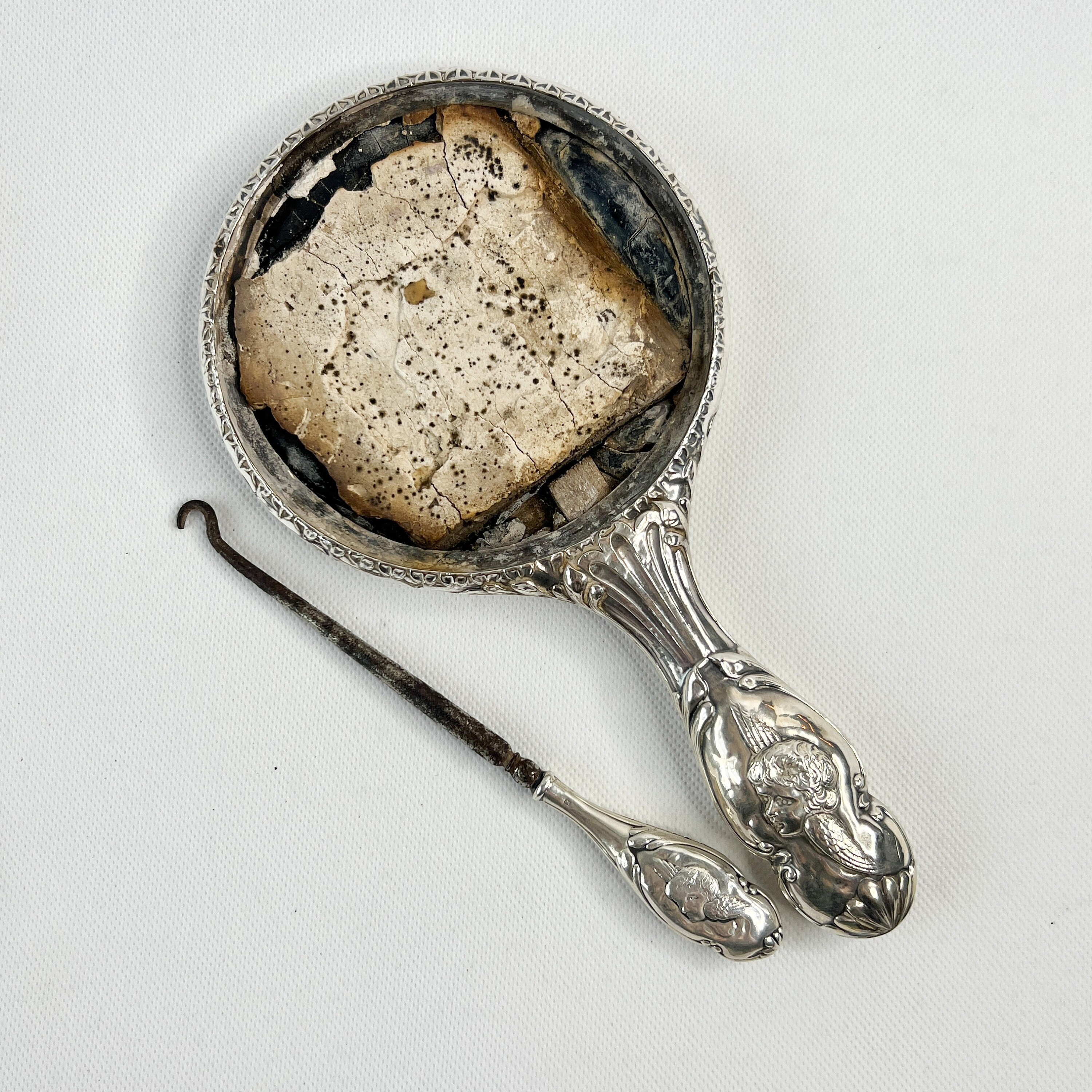 Antique Victorian Vanity Set Featuring Cherubs Angels. 4 Piece - Etsy