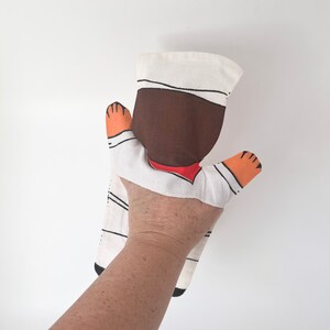 Educational Hand Puppet Set. Chef and Dentist. Occupational Teaching ...