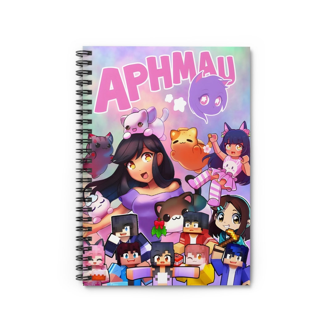 Aphmau - Youtuber - Spiral Notebook - Ruled Line - Etsy