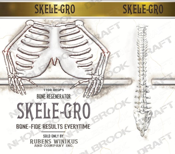 Skele-gro Wizard Potion Sublimation Design DIGITAL DOWNLOAD - Etsy
