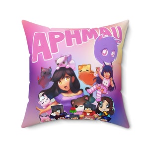 Aphmau Youtuber Spun Polyester Square Pillow - Etsy