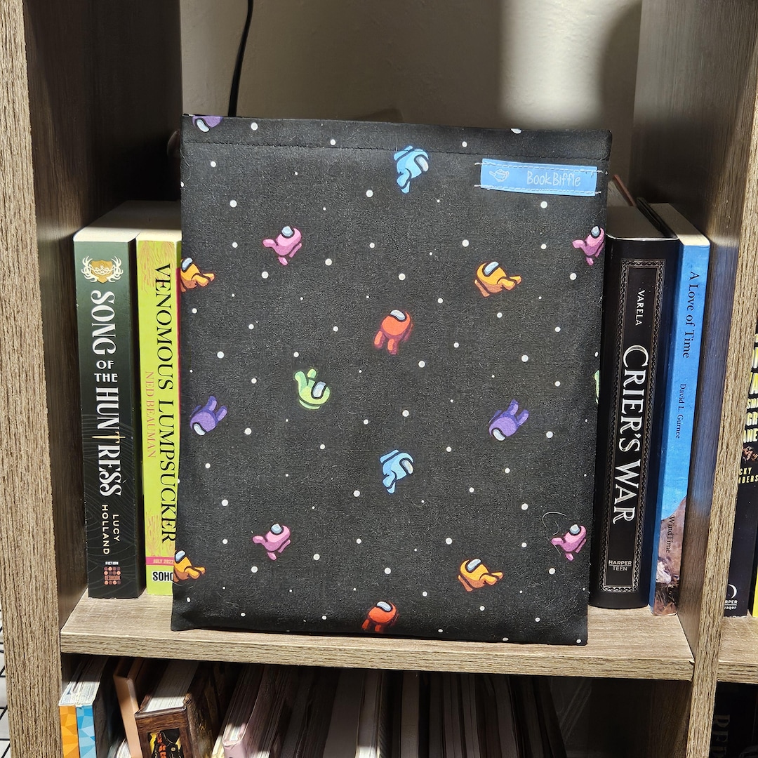 Among Us Crew Inspired / Space Robots Book Sleeve - 3 Sizes & Closure ...