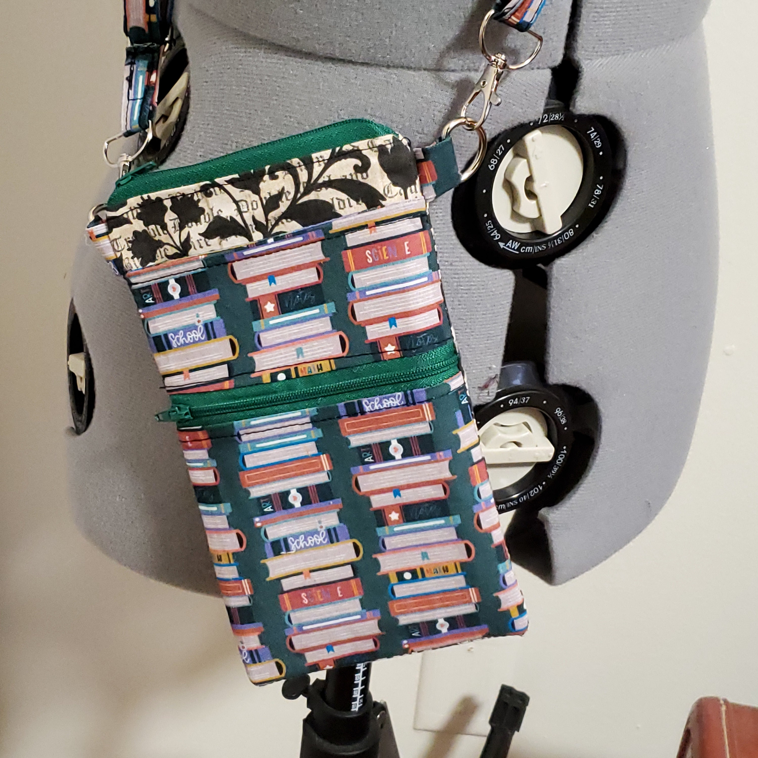 Book-themed / Bookstack Crossbody Phone Wallet Cell Phone - Etsy