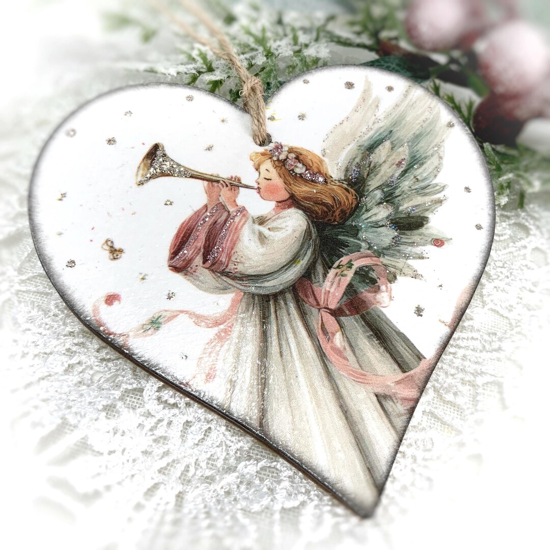 Angel With Trumpet, Musical Angels, Hark the Herald Angels Sing ...