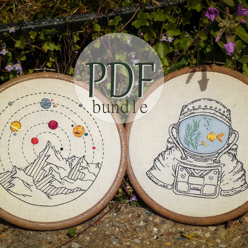 Space Embroidery - Etsy