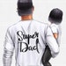 Instant Download super Dad Clipart Daddy and Baby Boy - Etsy