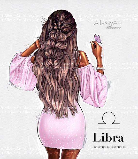Libra Zodiac Art
