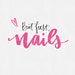 I Am a Nail Master Logo Illustration, Instant Download Beauty Master ...