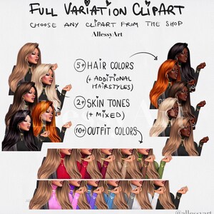 All in One Clipart Full Variation for Any Illustration in the Shop ...