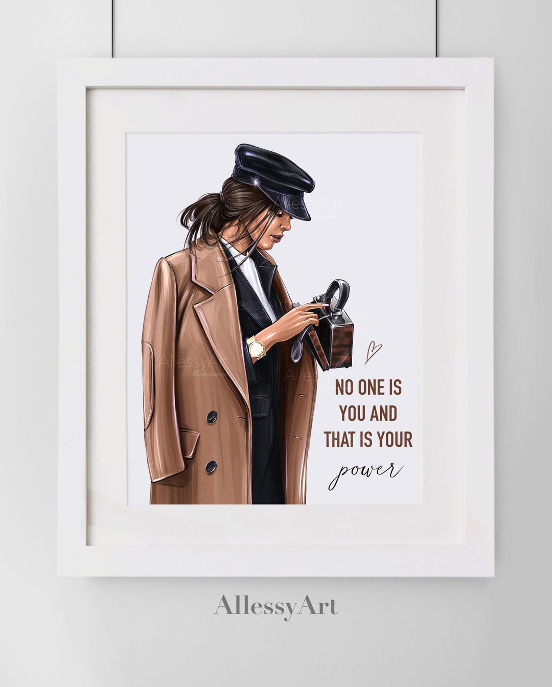 No One is You and That is Your Power Digital Personalized Clipart ...