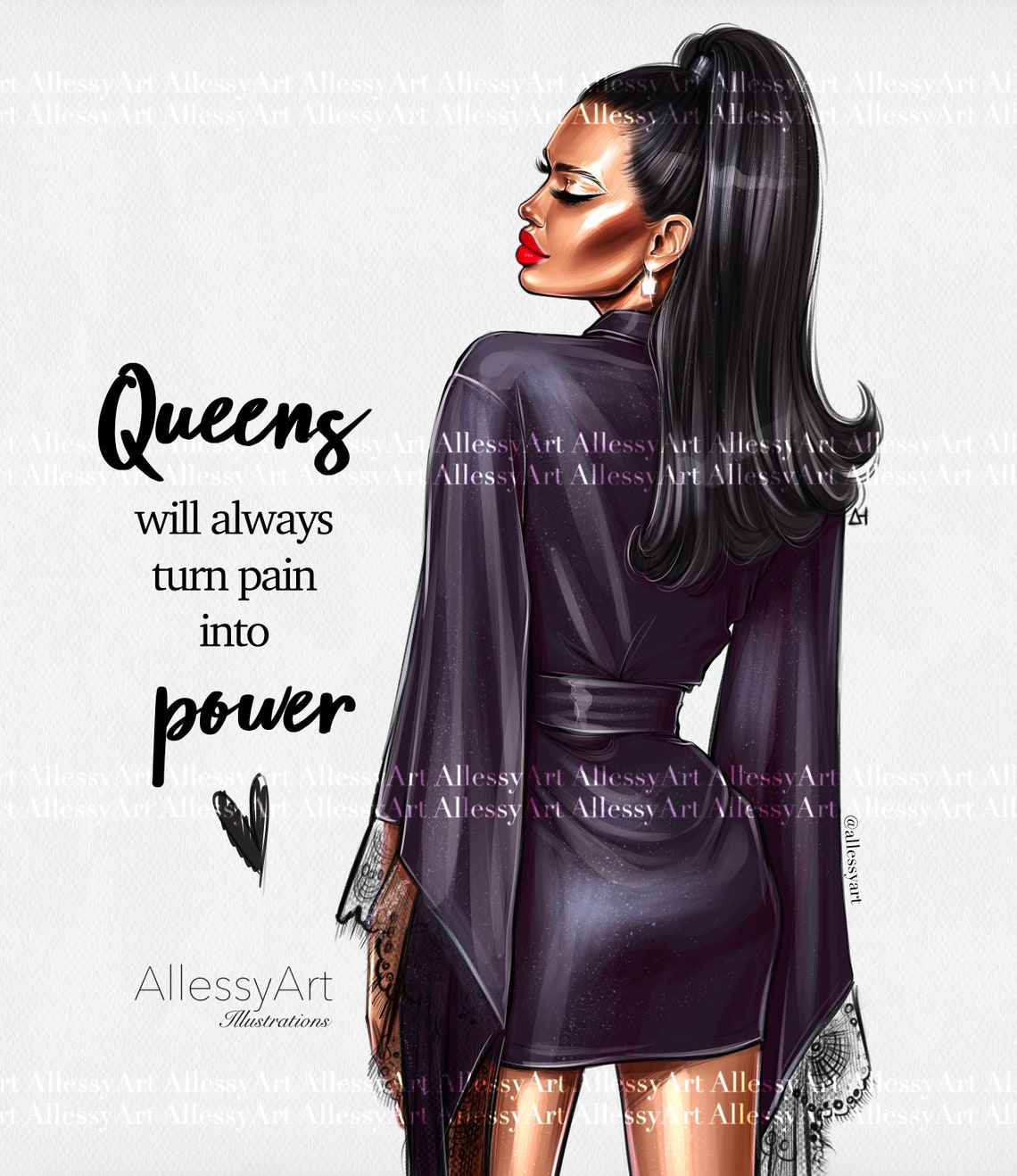 Instant Download queen Printable Art, Self Love, Me Time, Powerful ...