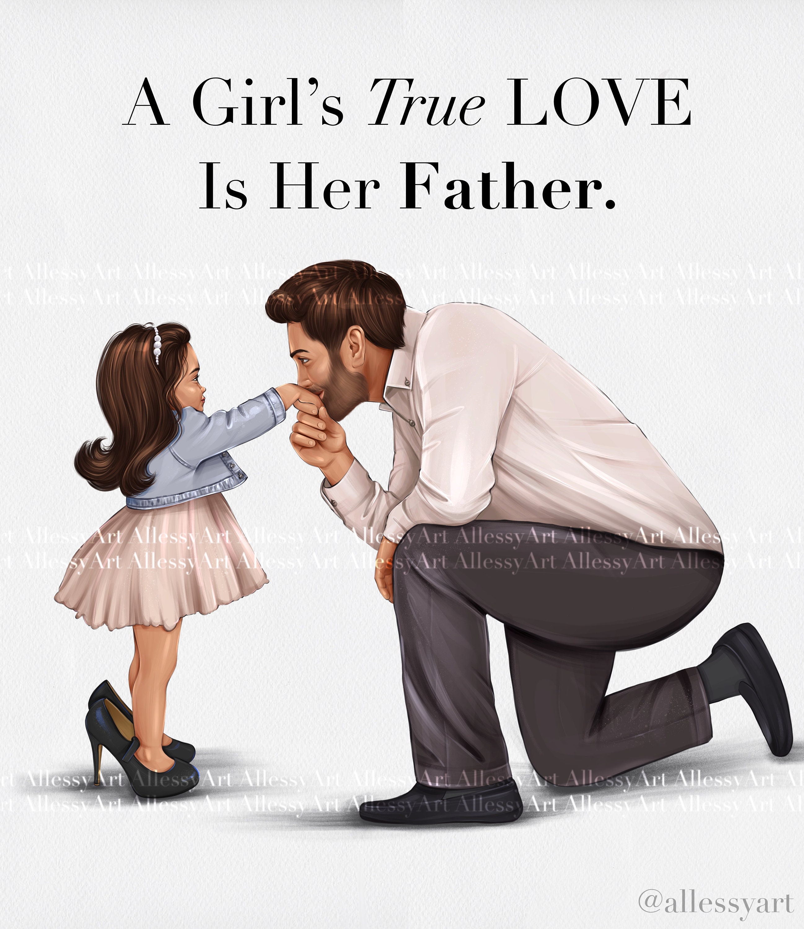Instant Download A Girls True Love is Her Father Dadlife Digital ...