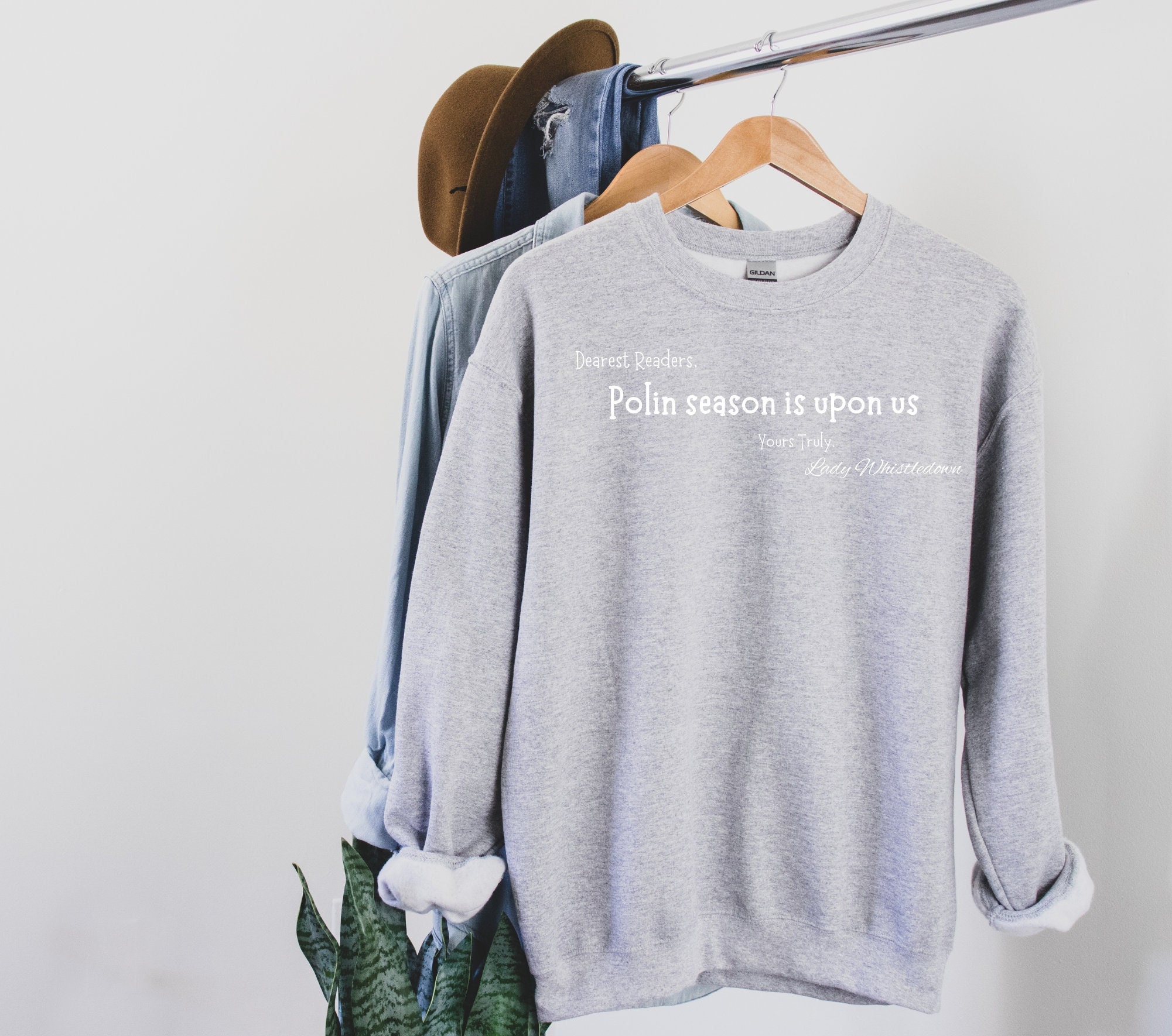 Penelope and Colin Shirt, Polin Season Sweatshirt, Bridgerton Shirt ...
