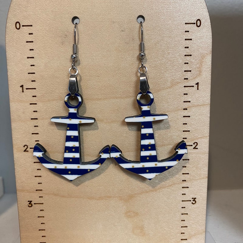 Nautical Earrings - Etsy