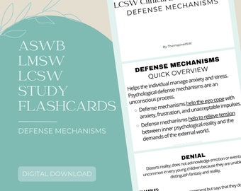 LMSW/LCSW Exam Flashcards - Therapy Theories | ASWB Exam Study Material ...