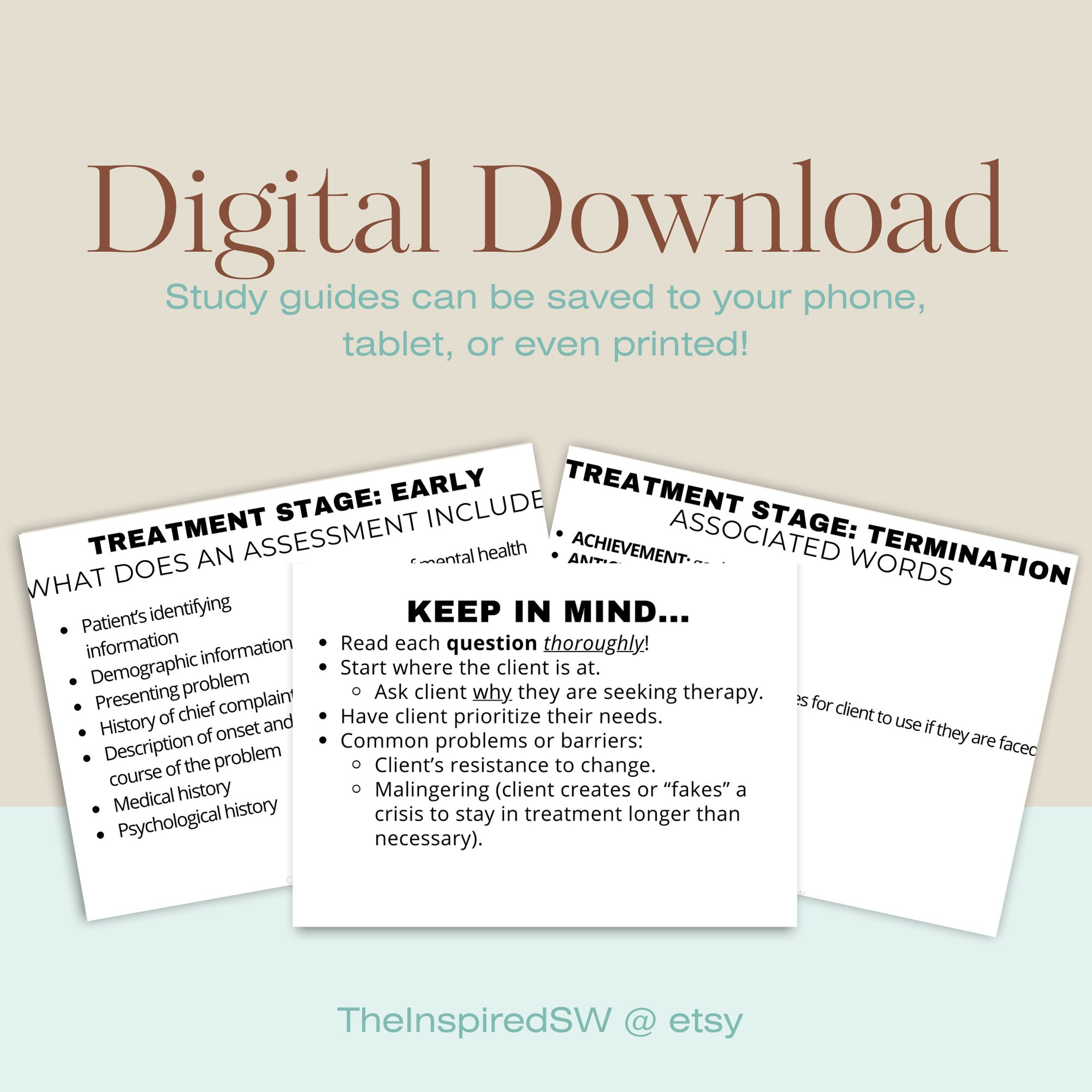 LMSW/LCSW Exam Flashcards - Stages of Treatment | ASWB Exam Study ...