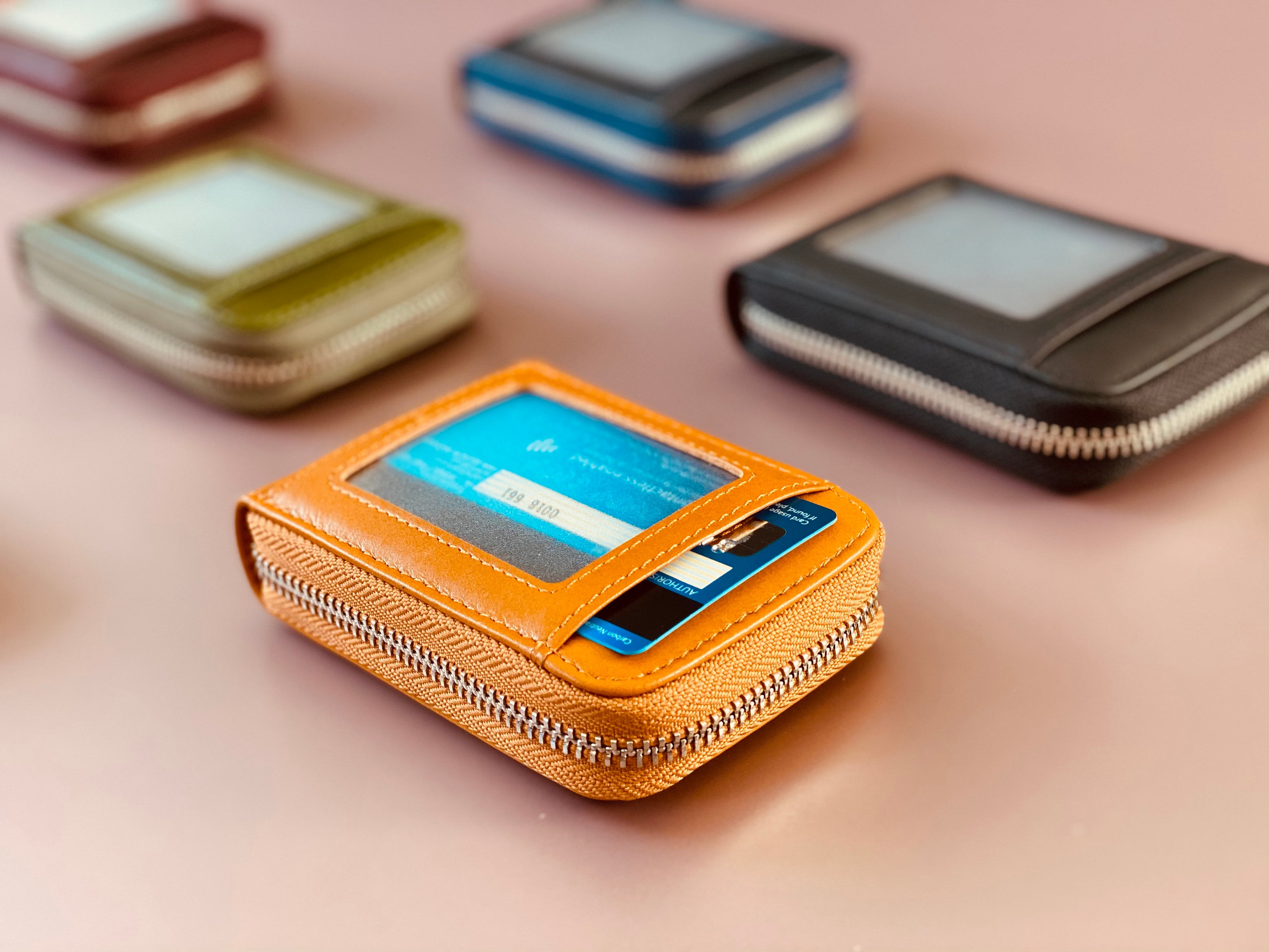 Personalized Leather Card Holder Handmade Personalised | Etsy