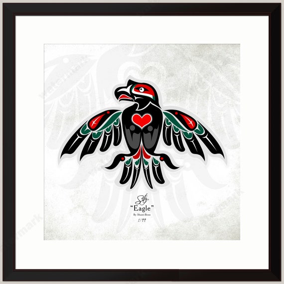 Native American Eagle Art