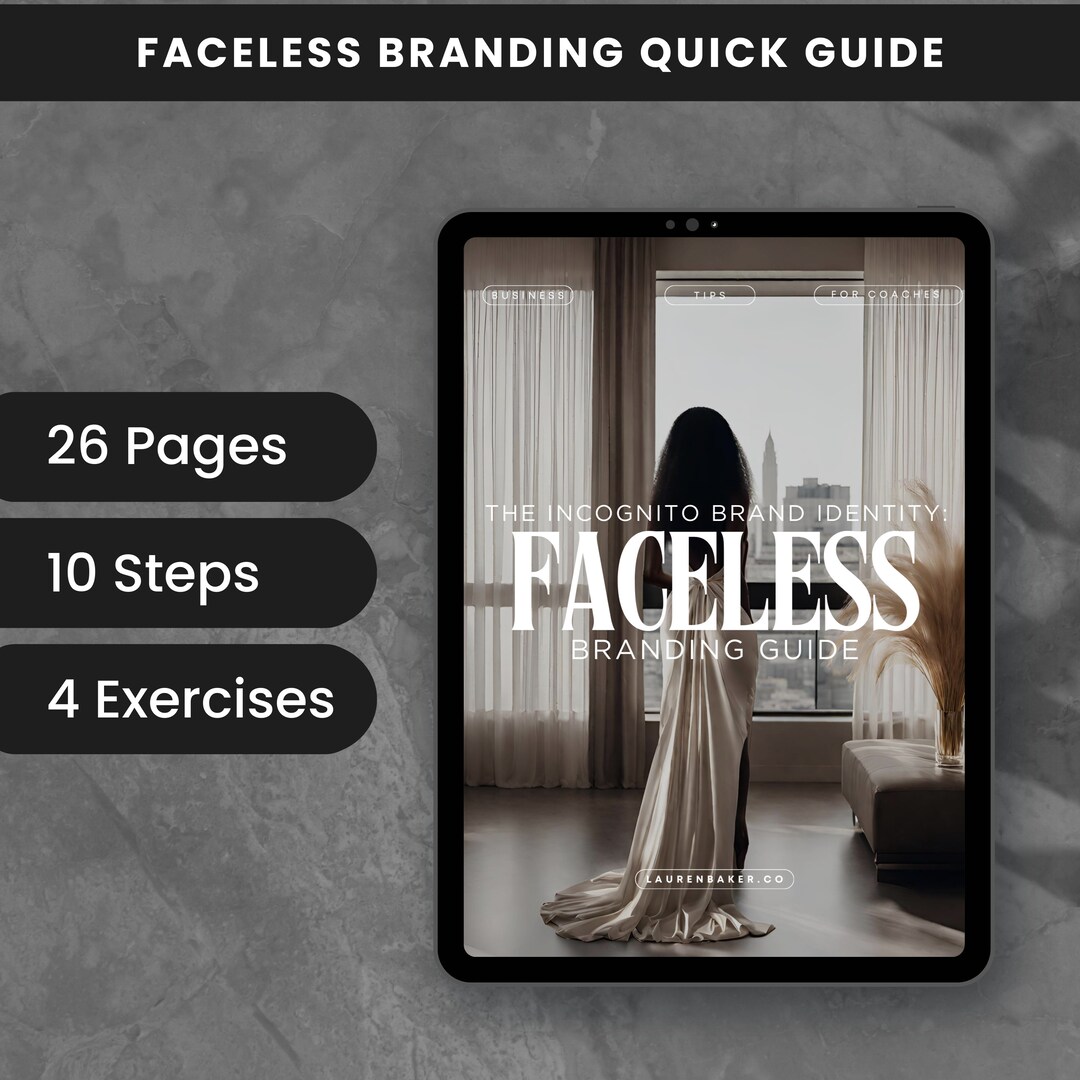 The Incognito Brand Identity: Unveiling Faceless Branding Success | Faceless Brand Guide | How ...