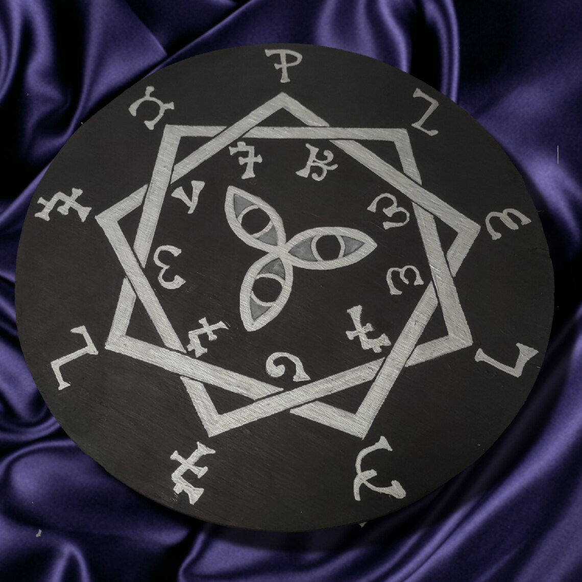 Handmade REAL Black Scrying Mirror - Etsy