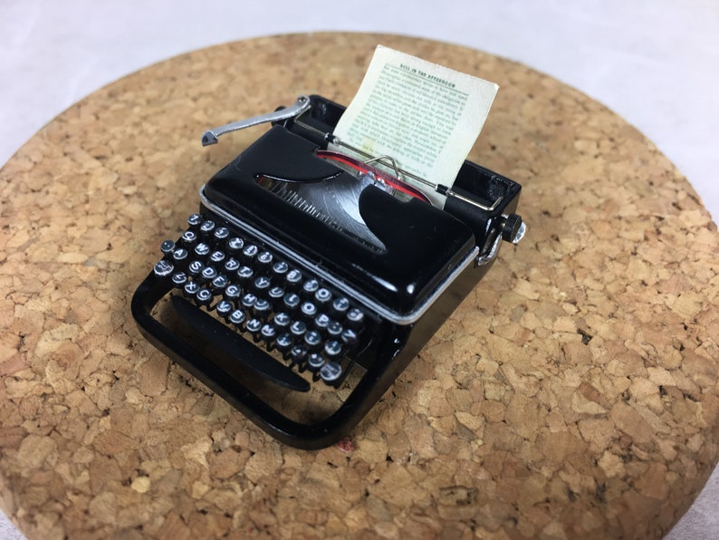 Typewriter Miniature 1” Scale All Metal - Etsy