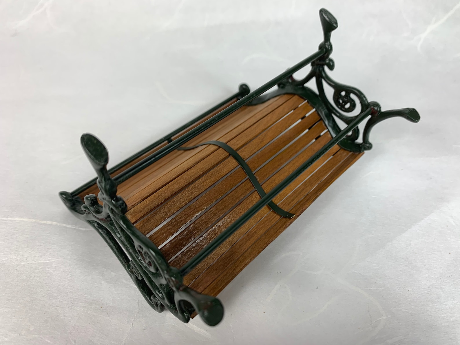 Miniature Park Bench in 1/12th Scale All Hand Made - Etsy