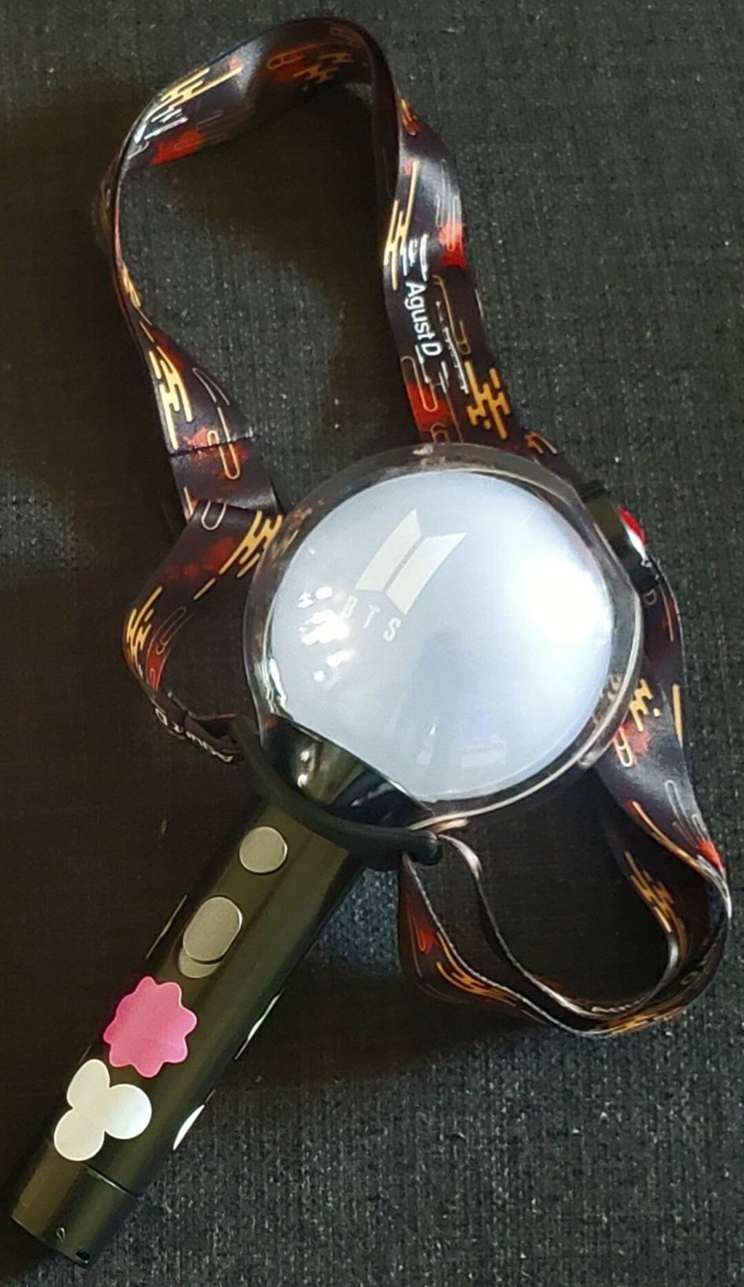 Agust D SUGA BTS ARMY Lightstick Lanyard / Fanlight Lanyard ...