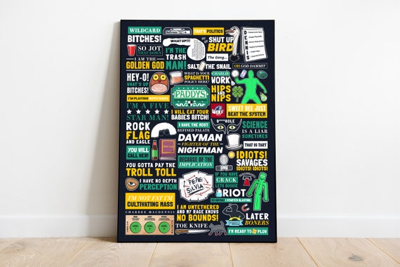 It's Always Sunny in Philadelphia Quotes Poster - Etsy