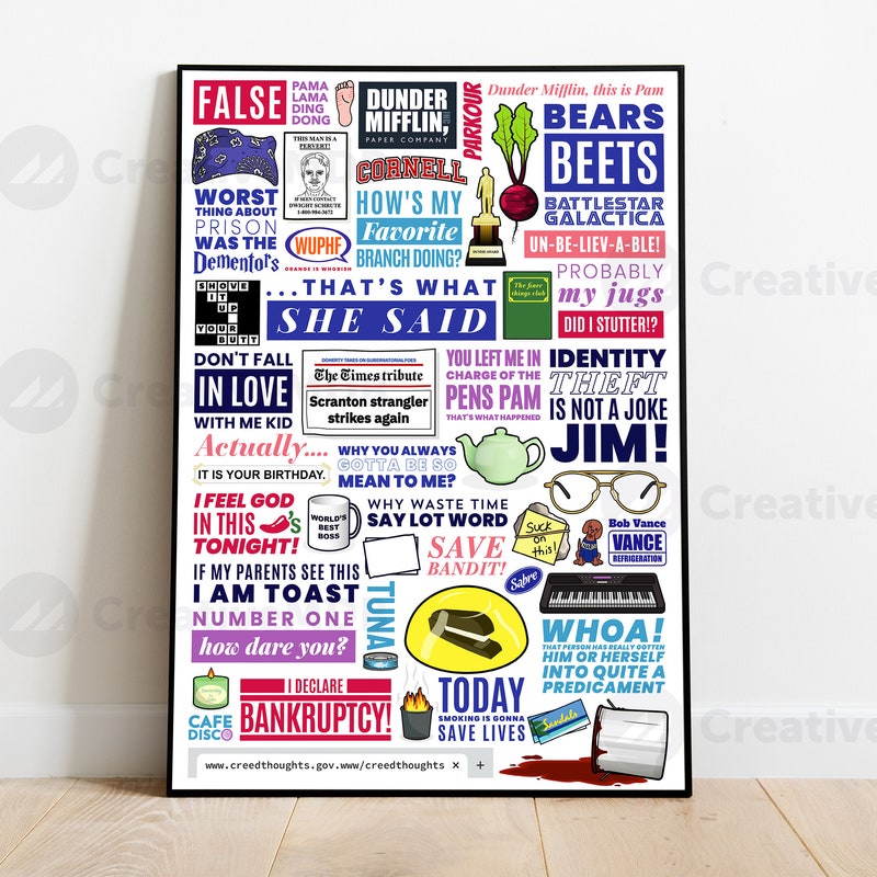 The Office Quote - Etsy