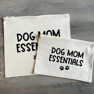Dog Mom Essentials Bag, Dog Mom Pouch, Dog Walk Bag, Dog Treat Bag ...