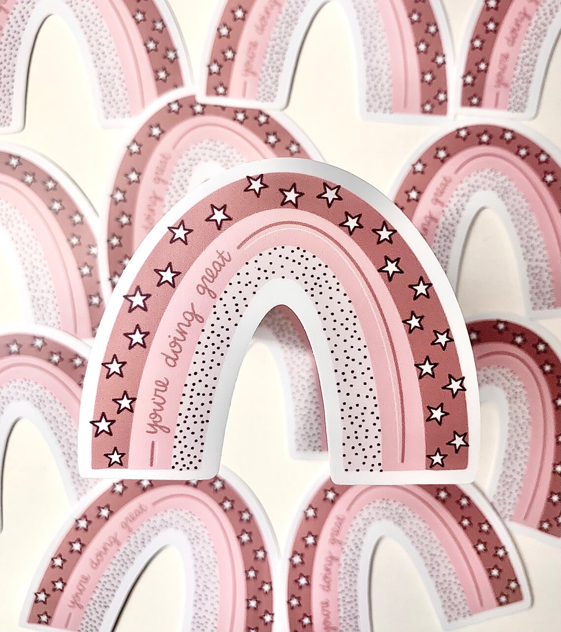 Youre Doing Great Sticker Inspirational Stickers Water - Etsy