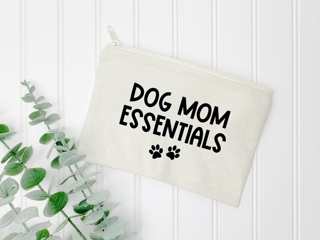 Dog Mom Essentials Bag, Dog Mom Pouch, Dog Walk Bag, Dog Treat Bag ...