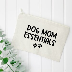 Dog Mom Essentials Bag, Dog Mom Pouch, Dog Walk Bag, Dog Treat Bag ...