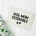 Dog Mom Essentials Bag, Dog Mom Pouch, Dog Walk Bag, Dog Treat Bag ...
