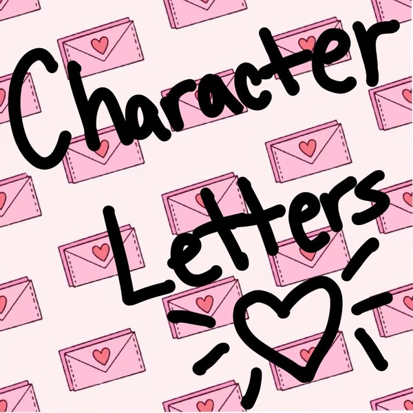 Customized Character Letters - Etsy