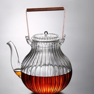 Glass Tea Pot Hand Blow Glass Special Gift - Etsy